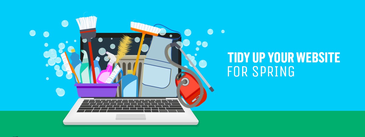 REQ | 3 Ways to Tidy Up Your Website for Spring