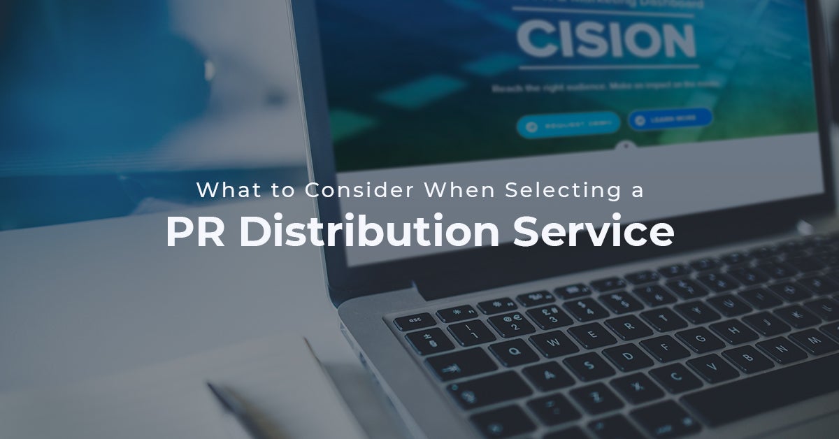 REQ | Selecting a PR Distribution Service