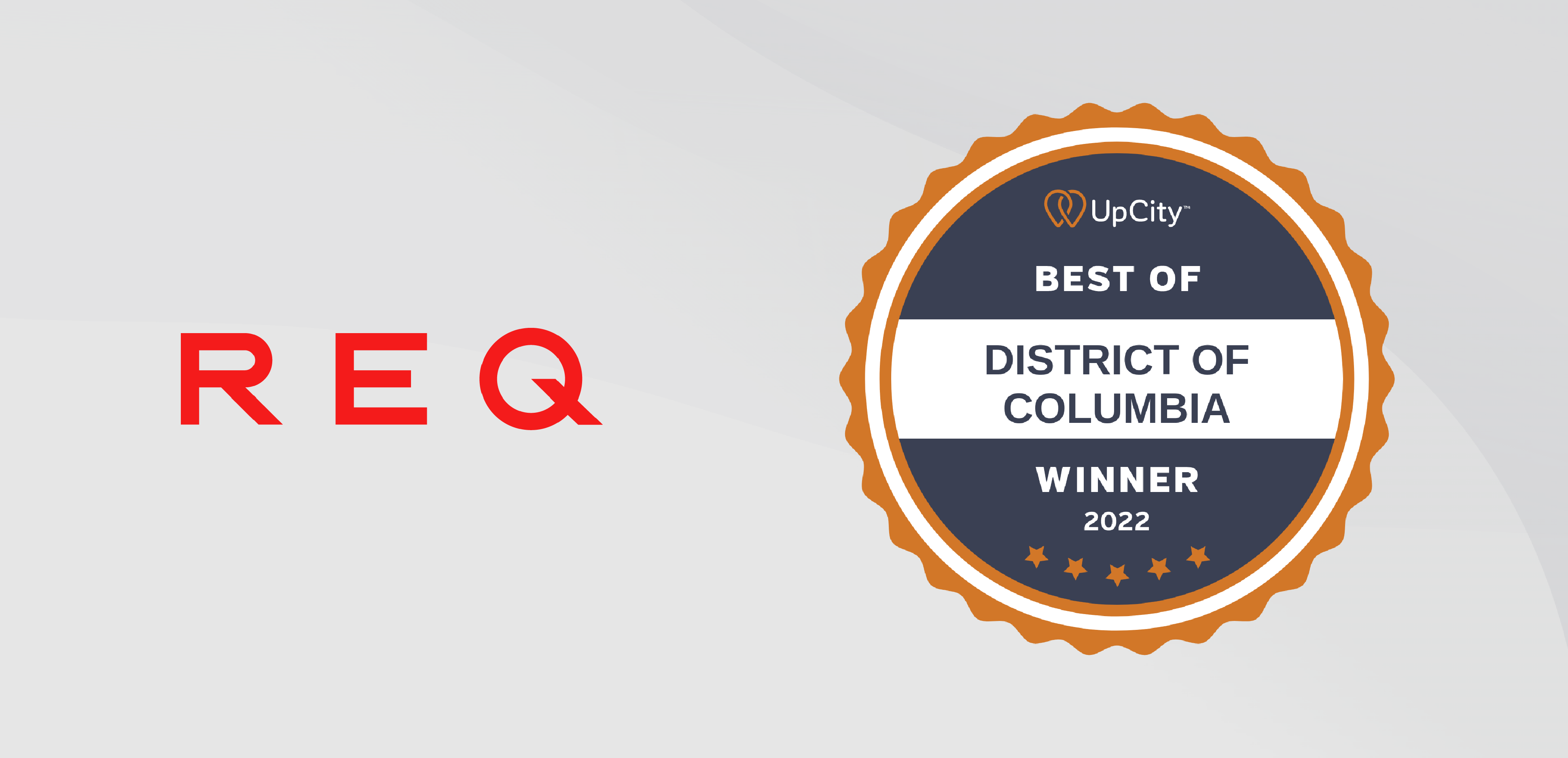 REQ | REQ Wins 2022 UpCity Best of DC Award